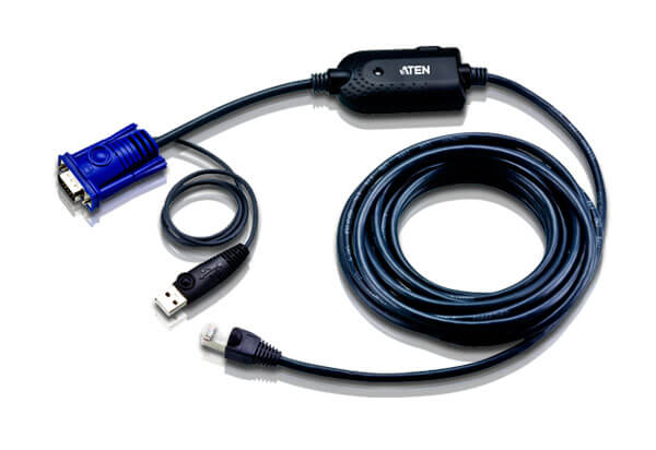 כבל מתאם USB VGA KVM באורך 4.5 מטר ATEN | KA7970 | K-Group