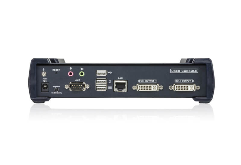 מאריך USB DVI-I כפול KVM עם IP ברזולוציות גבוהות ATEN | KE6940R | K-Group