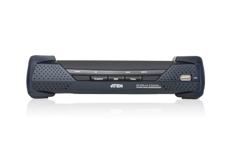 מאריך USB DVI-I כפול KVM עם IP ברזולוציות גבוהות ATEN | KE6940R | K-Group