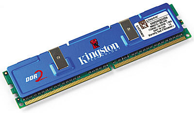 זיכרון RAM כולל 256MB HyperX PC5400 DDR בצבע כחול HyperX | KHX5400D2 ...